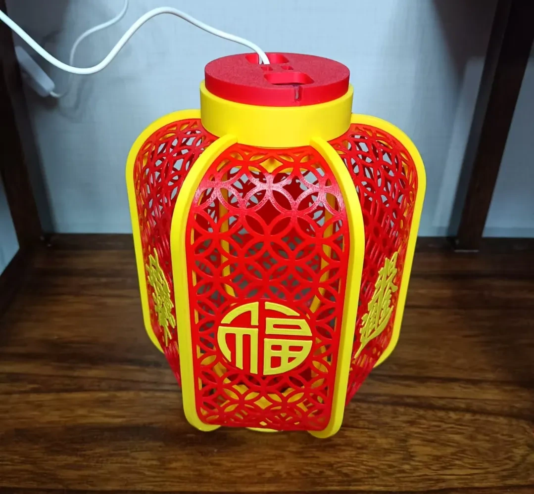 New Year's Wishing Coin Lantern Assembly Version by Myingyan - MakerWorld