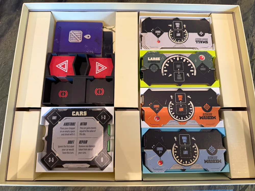 Thunder Road Vendetta Base Game Trays - Free 3D Print Model - MakerWorld