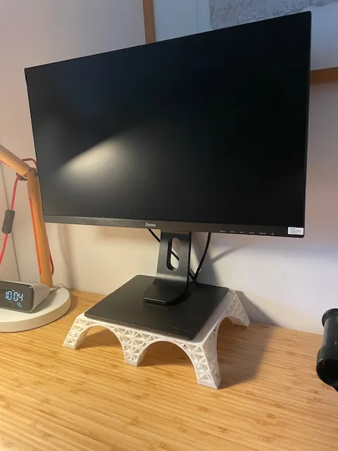 Monitor Stand Inspired by Eiffel by Arnosje MakerWorld: Download Free ...