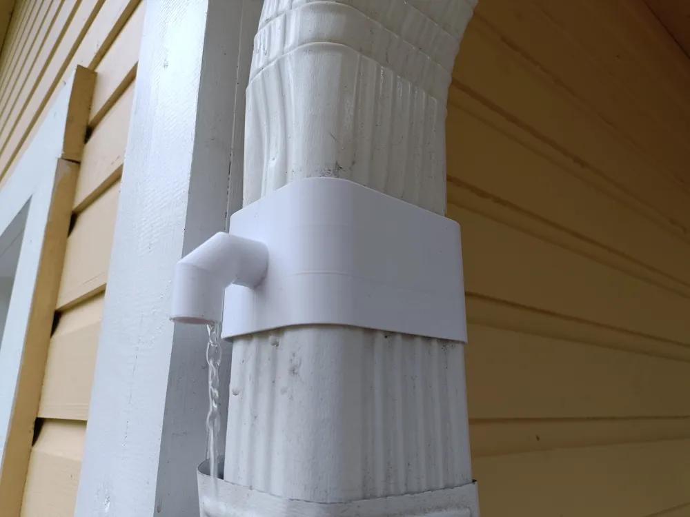 Rainwater Diverter for Downspout by Jere Kurvinen MakerWorld: Download ...