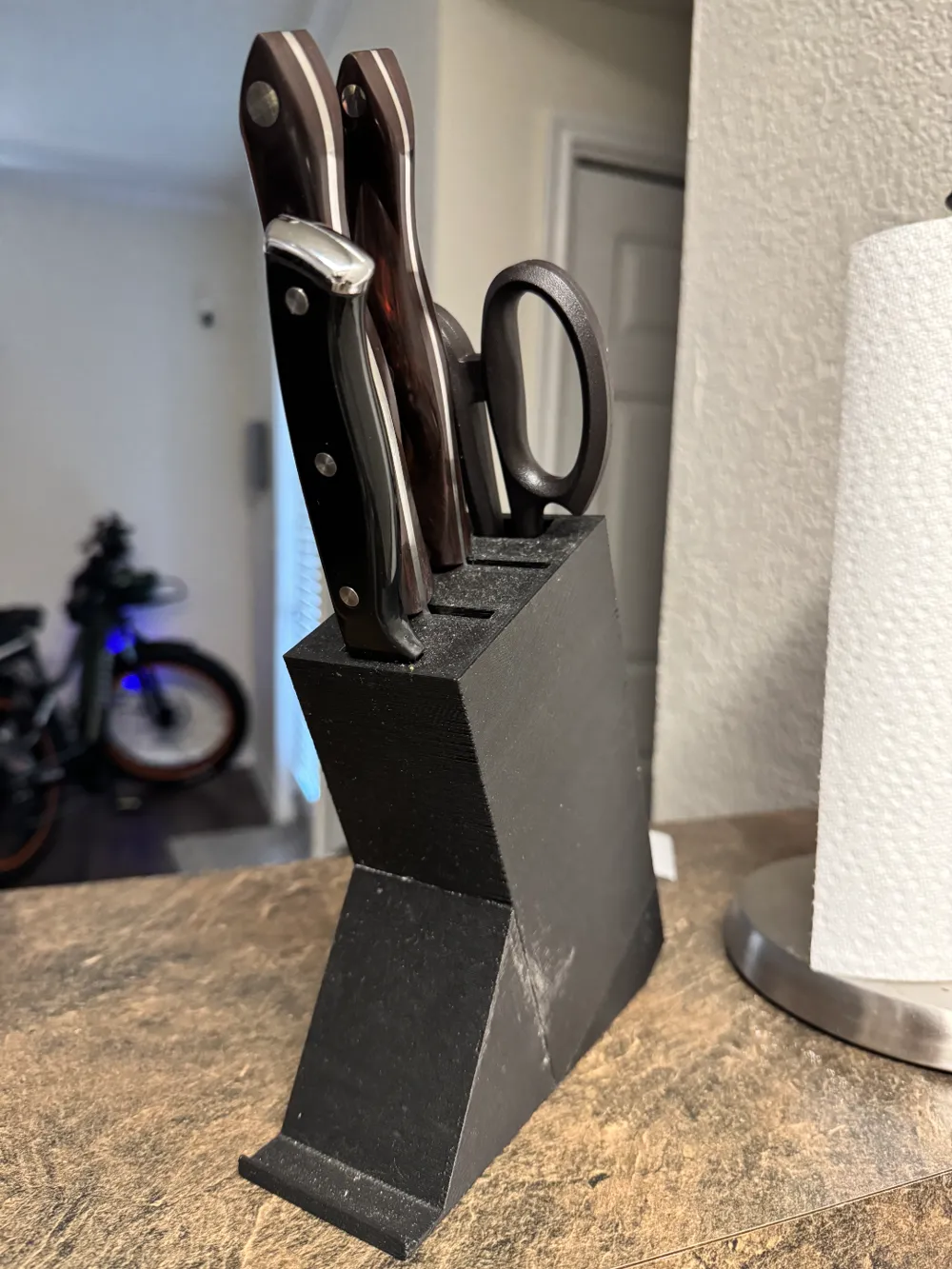 Knife Block (Cutco Knives) with Phone Stand by PunchedWinter2 ...