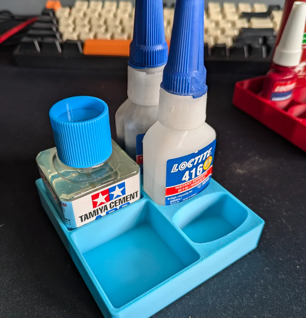 Tamiya/Loctite Stand - Free 3D Print Model - MakerWorld