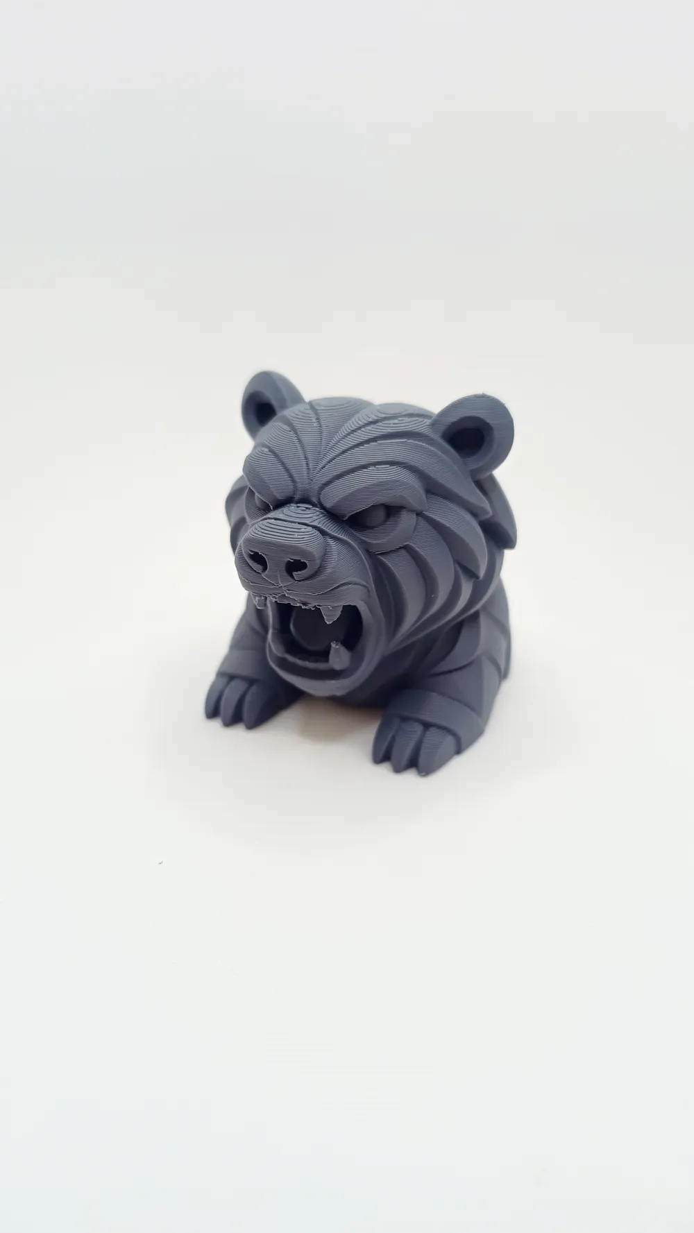 Rune Bear of the Northern Lights - Free 3D Print Model - MakerWorld