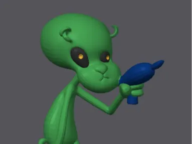 Quico marciano - Modelo de impresión 3D gratuito - MakerWorld