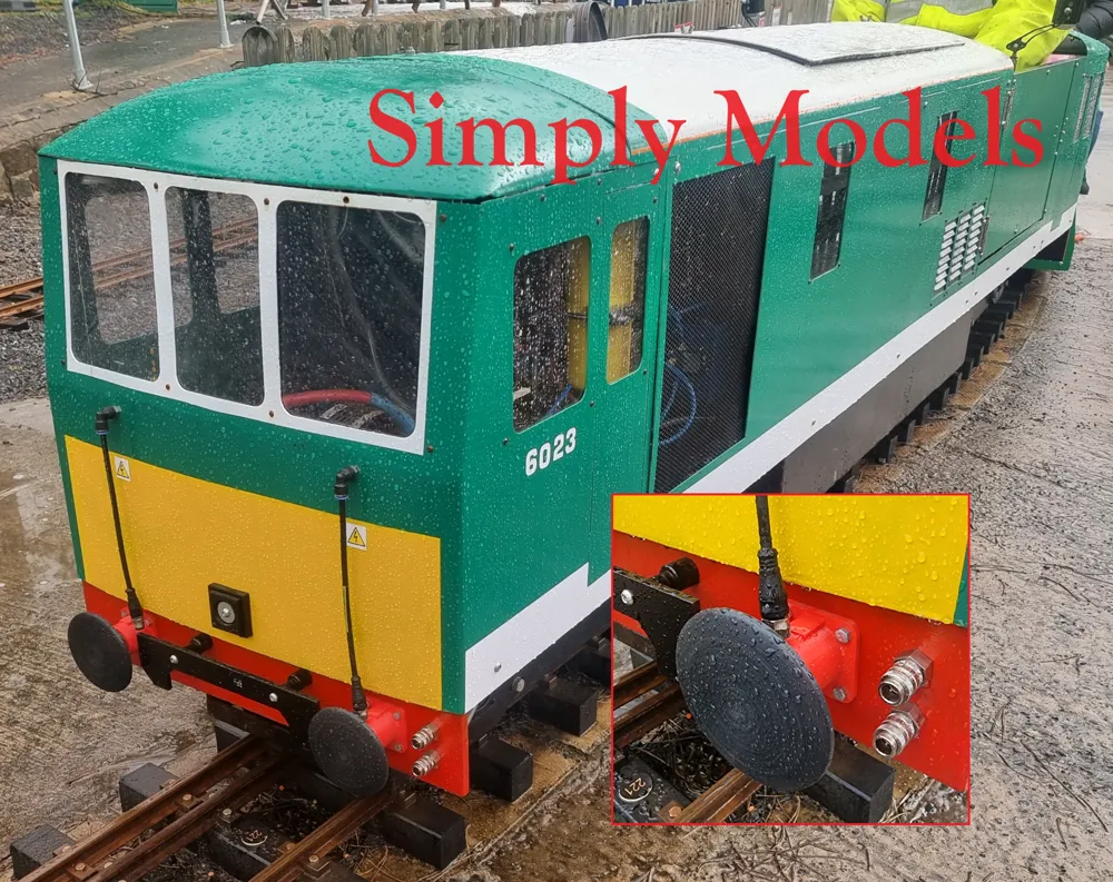 7 1/4 Gauge Class 73 Buffers Model Garden Railway by Simply ...
