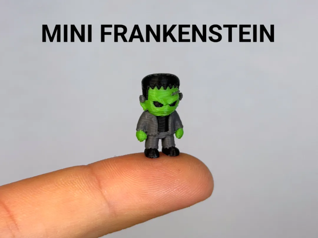 Mini Frankenstein Free 3d Print Model Makerworld