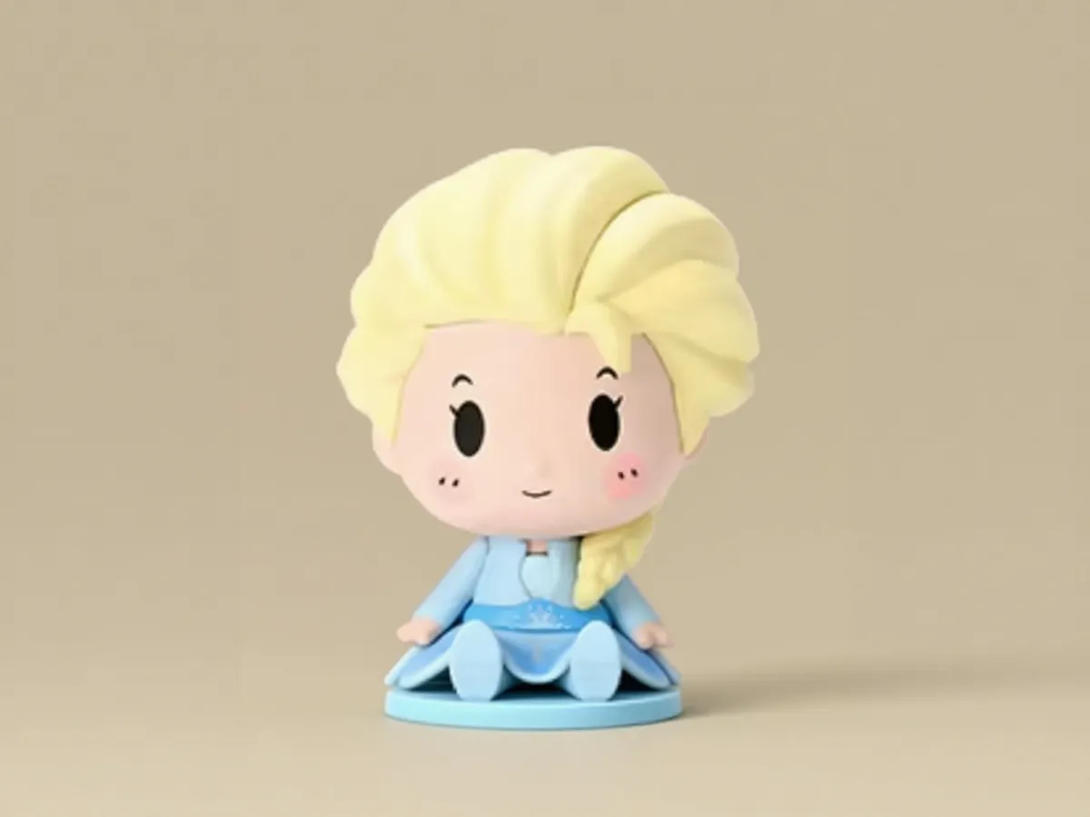 Elsa - Disney Frozen Princess Elsa - Children's Coloring Toy - Free 3D ...