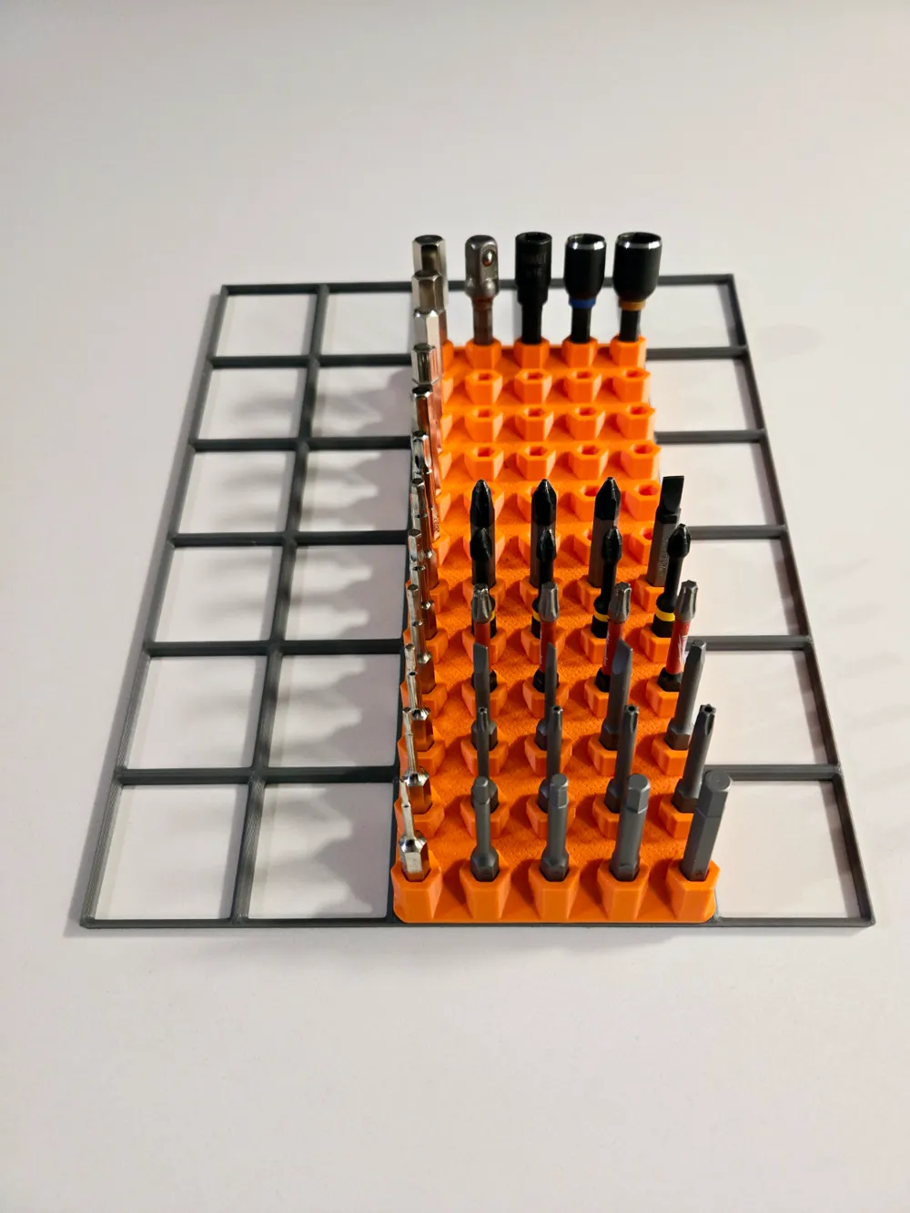 Screw Bitfinity - Hex Bit Gridfinity Organizer - Free 3D Print Model ...