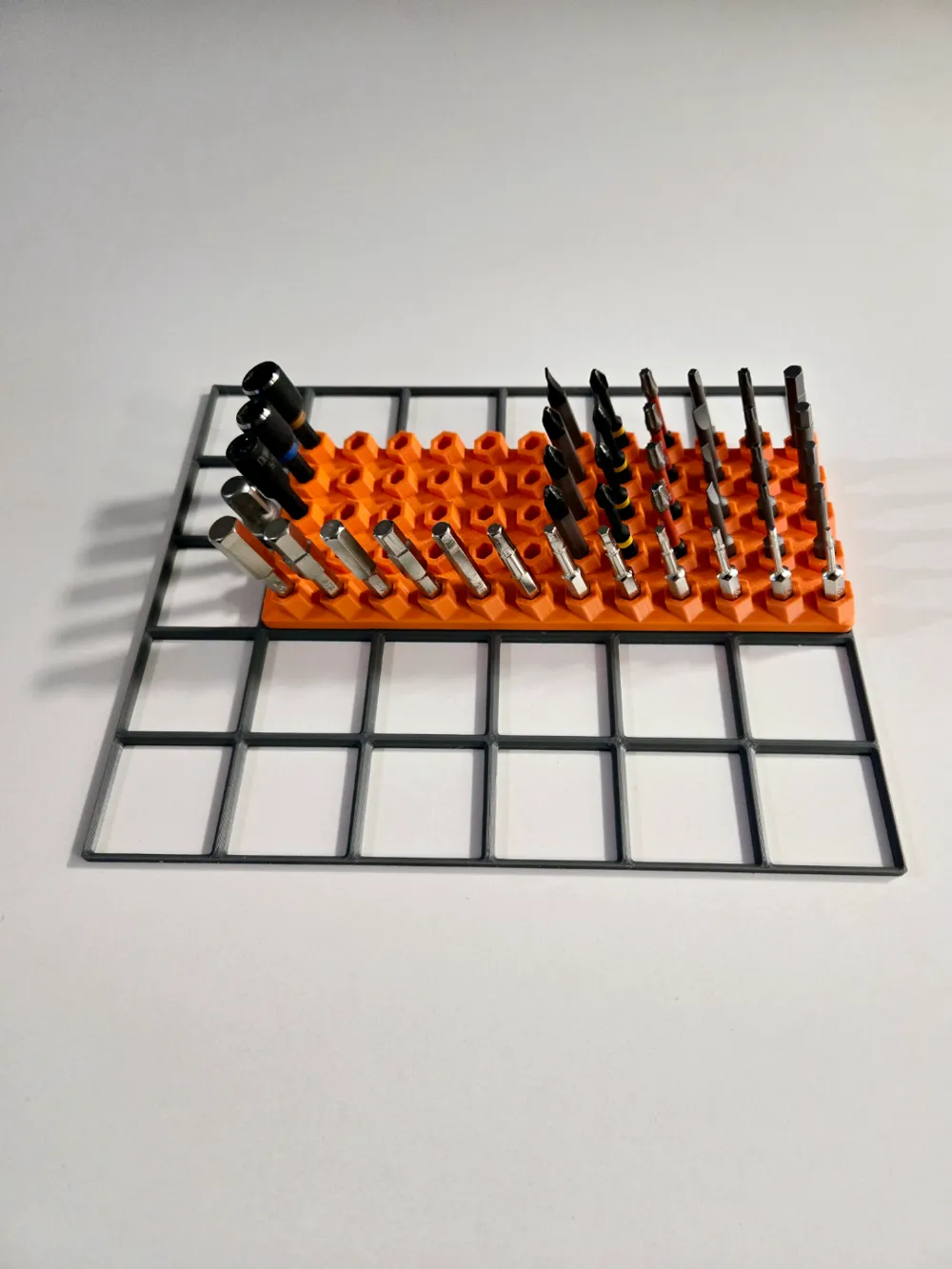 Screw Bitfinity - Hex Bit Gridfinity Organizer by SFYoung MakerWorld ...