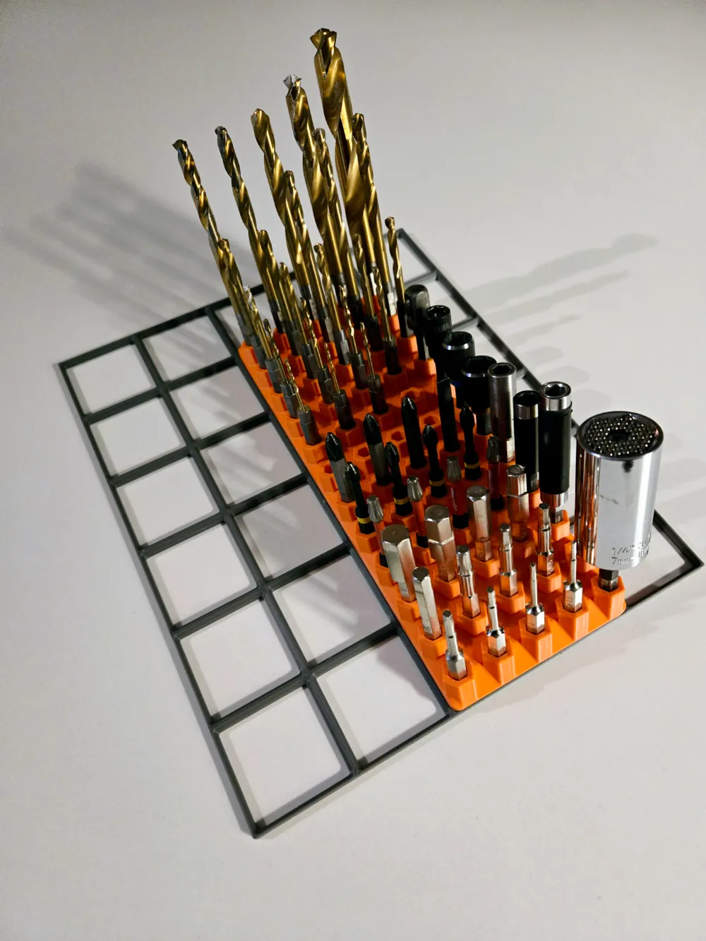 Screw Bitfinity - Hex Bit Gridfinity Organizer by SFYoung - MakerWorld