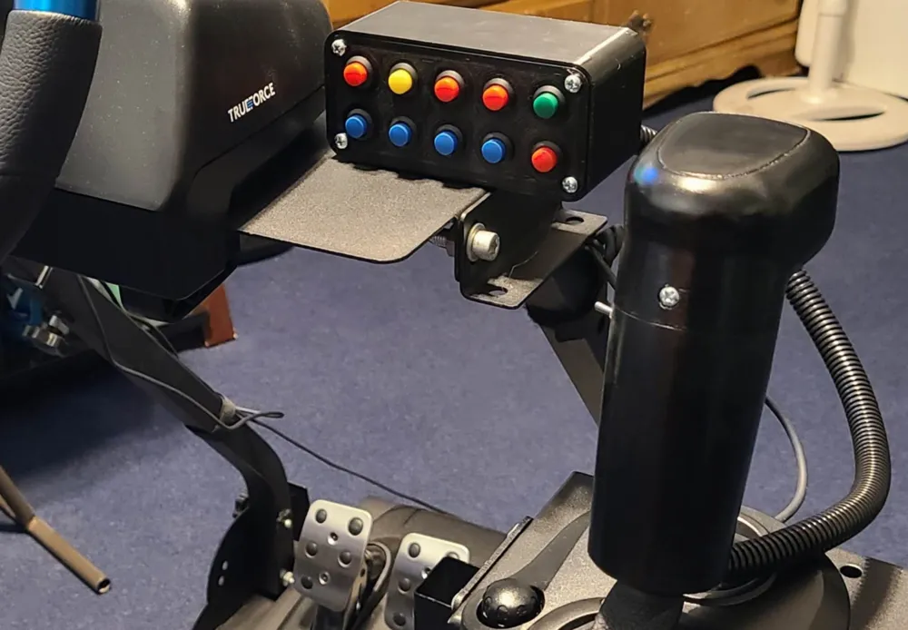 Logitech Semi Truck Shifter with Switches and Box by Quick5pnt0 ...