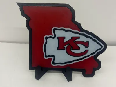 Kansas City Chiefs Indian Coaster by Galaxy3DPrinting MakerWorld ...