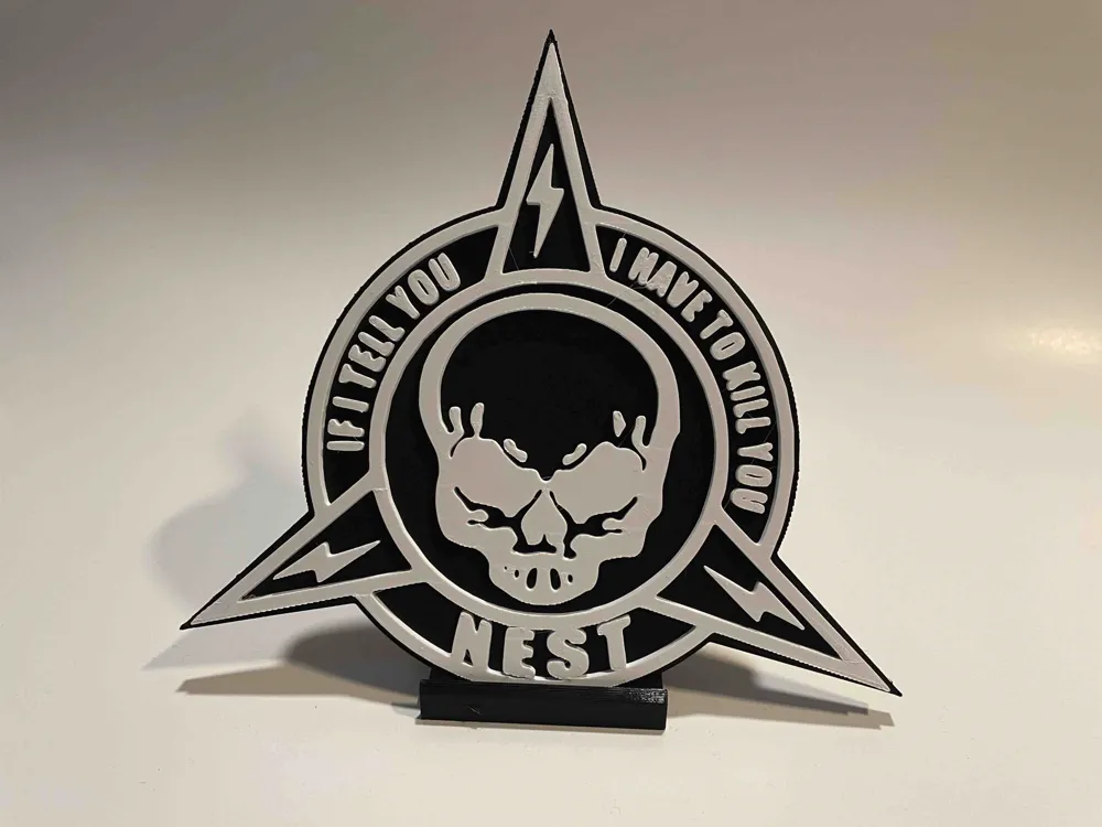 Transformers 3 - NEST Logo by Trooper74 MakerWorld: Download Free 3D Models