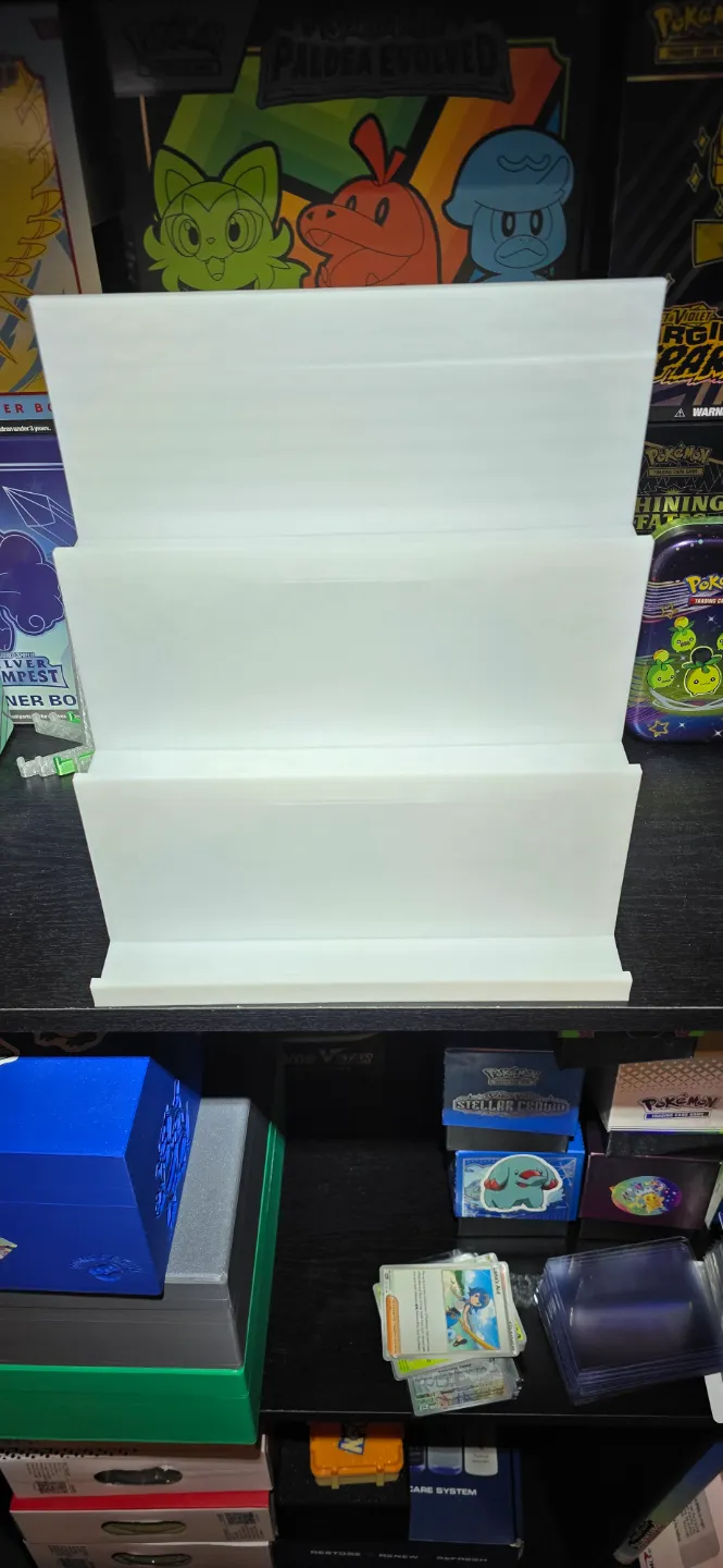 Trading Card Display Stand - Free 3D Print Model - MakerWorld