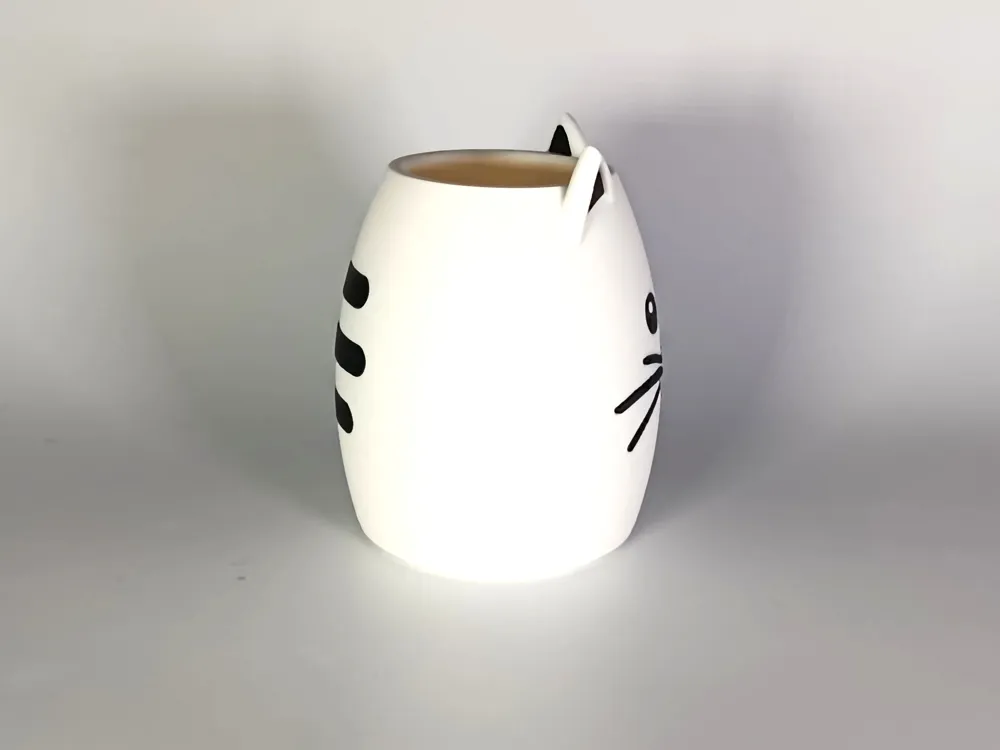 Jarrón Gatito | No se necesita AMS - Modelo de impresión 3D gratuito ...
