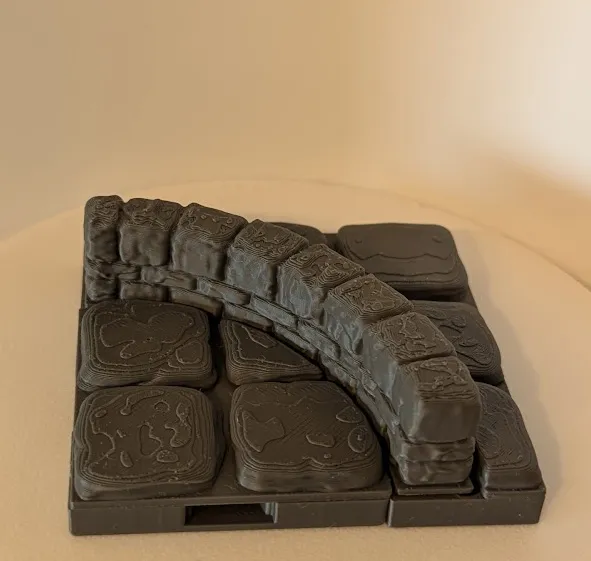 OpenForge 2.0 Dungeon Curves & Alcoves - Free 3D Print Model - MakerWorld
