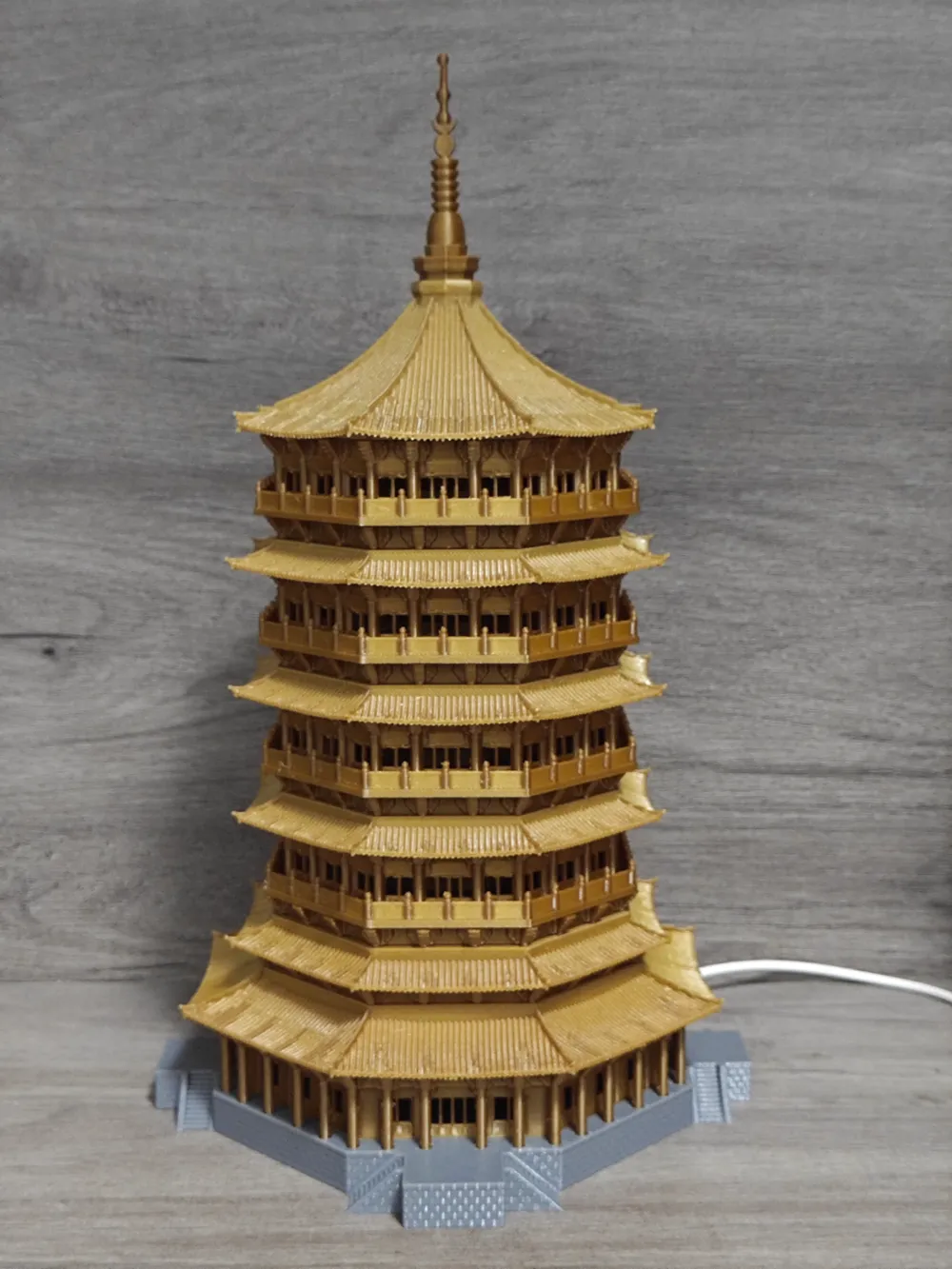 Shakya Pagoda (Pagoda of Fogong Temple) by PCH3D MakerWorld: Download ...