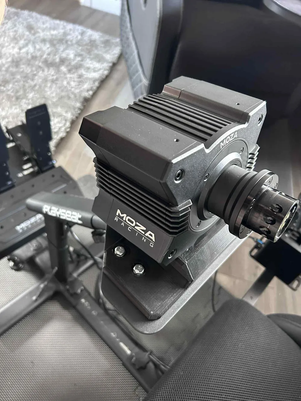 Moza R3 / R5 tilt adapter for playseat evolution Remixed by Jesper ...