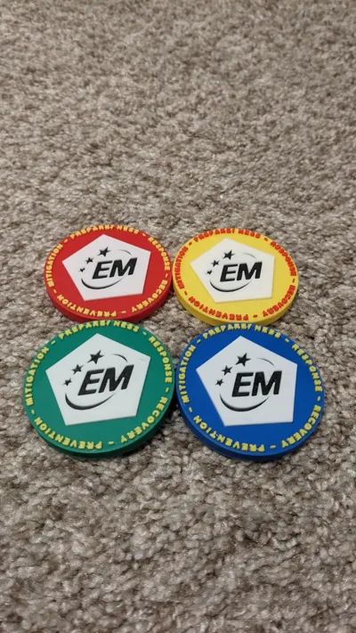 Emergency Management Challenge Coin by Simple Solutions 3D - MakerWorld