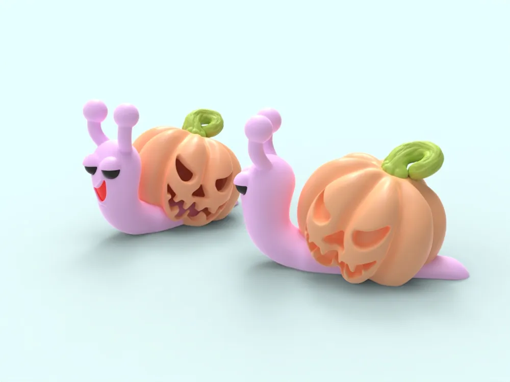 snail pumpkin by dreampaint92 - MakerWorld