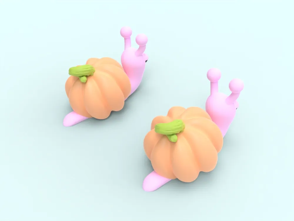 snail pumpkin by dreampaint92 - MakerWorld