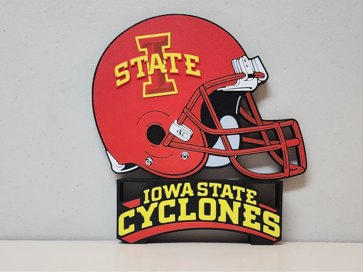 Iowa State Cyclones Wall or Desk Display by briankstan MakerWorld ...