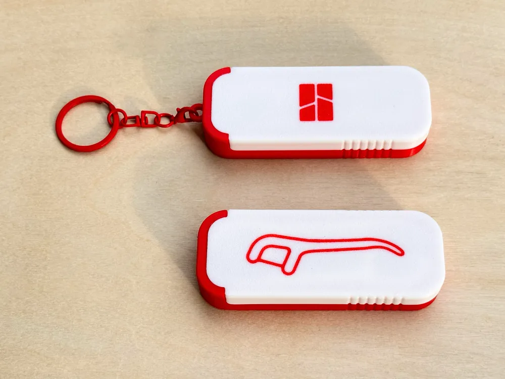 Slide Floss Case V2 – Keychain Small Parts Box - Free 3D Print Model ...