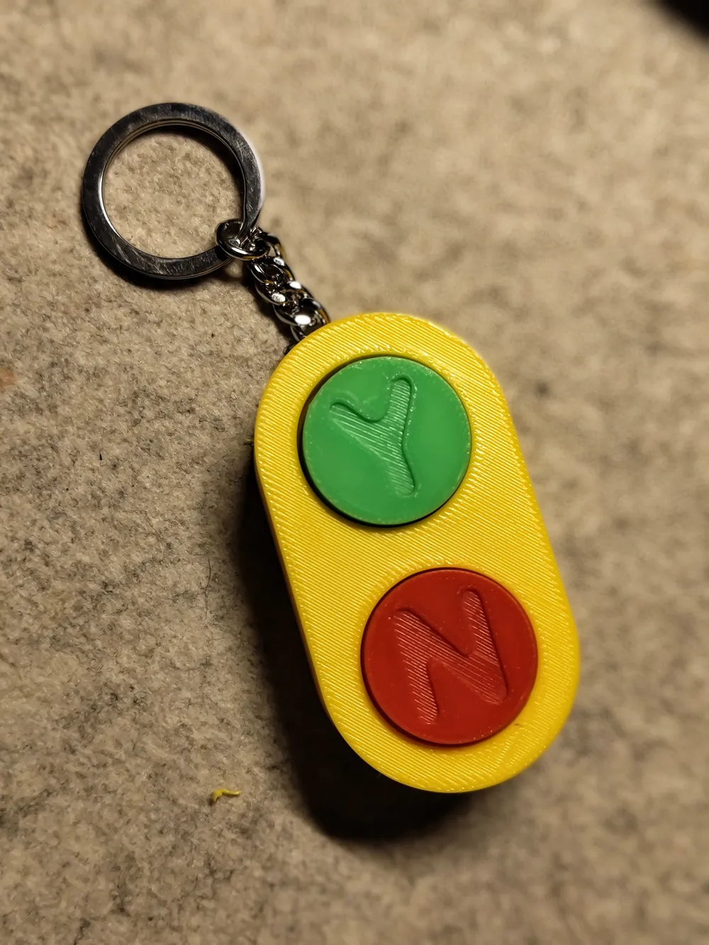 Bluey Yes No Clicker / Fidget - Free 3D Print Model - MakerWorld
