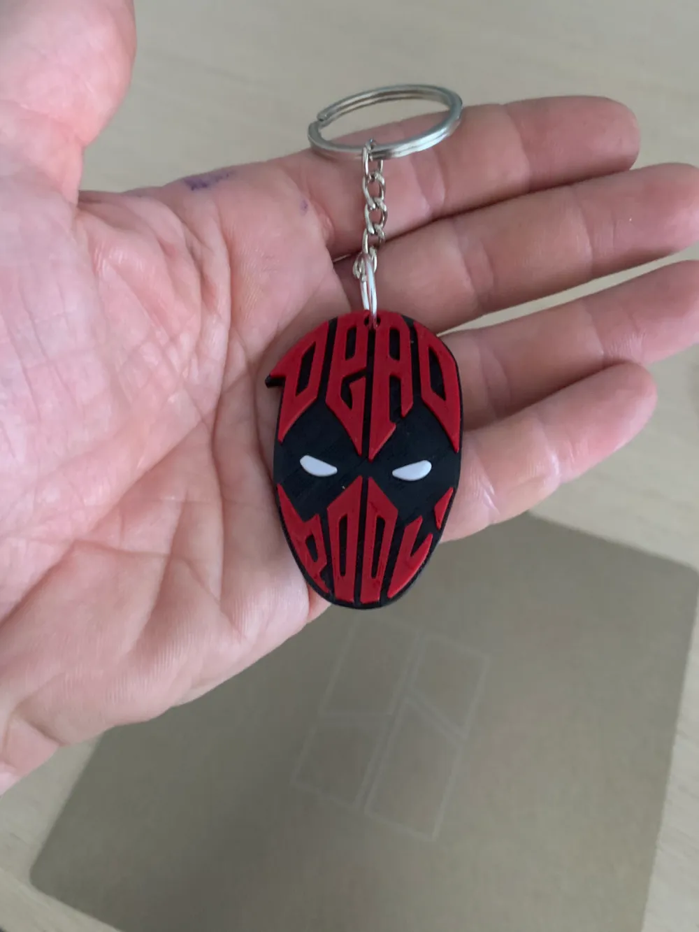 Deadpool Keychain by 3DFilippo - MakerWorld