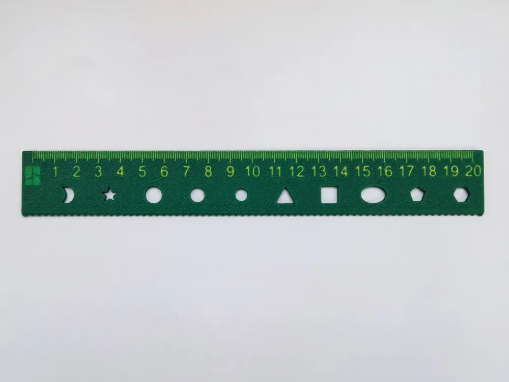 Childlike Geometric Parametric Ruler Set | Bambu Lab Logo 0-scale Bambu ...