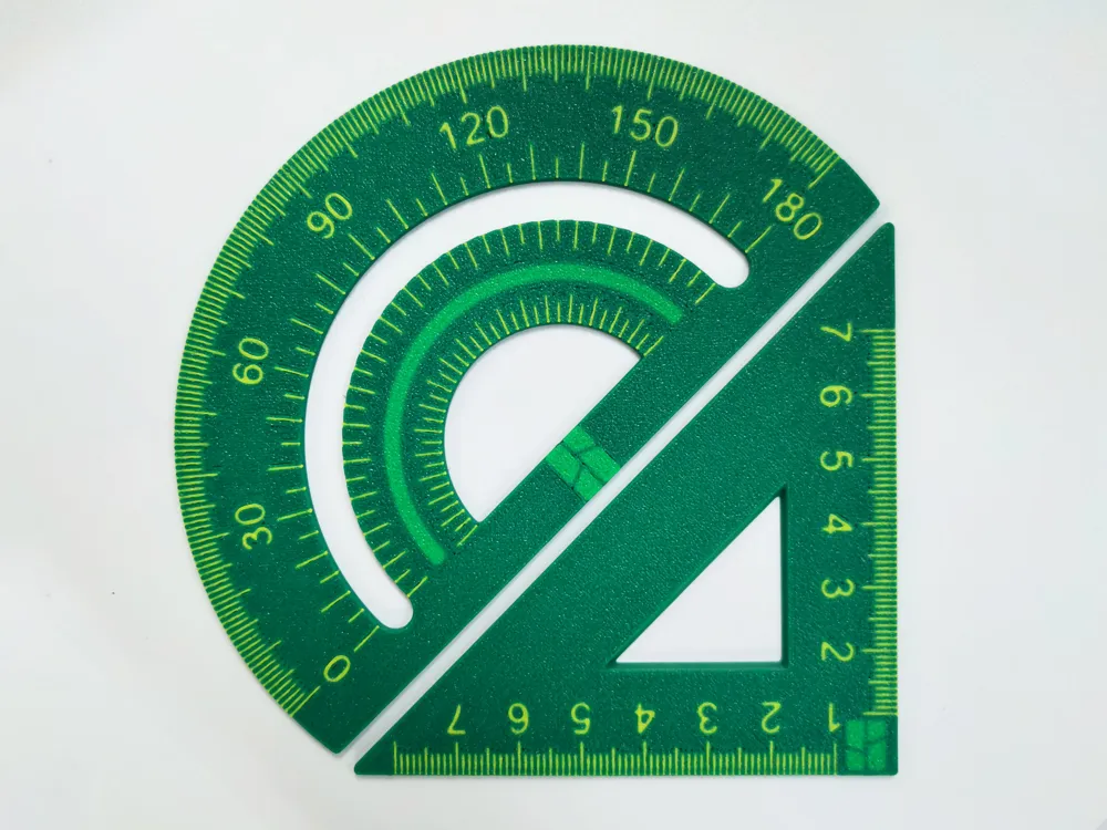 Childlike Geometric Parametric Ruler Set | Bambu Lab Logo 0-scale Bambu ...