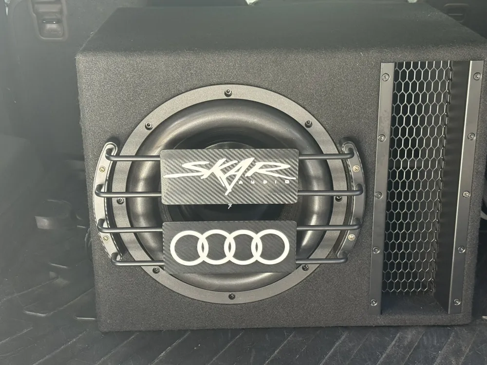 12" Subwoofer Grill Logo Plate - JL Audio - Free 3D Print Model ...