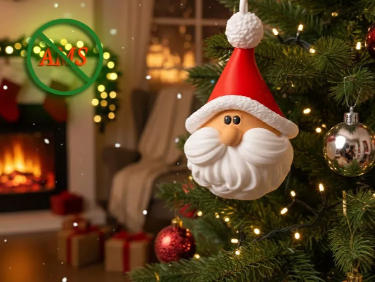 Esfera de Papai Noel (Multipeças, sem AMS) por padsy MakerWorld: Baixe ...