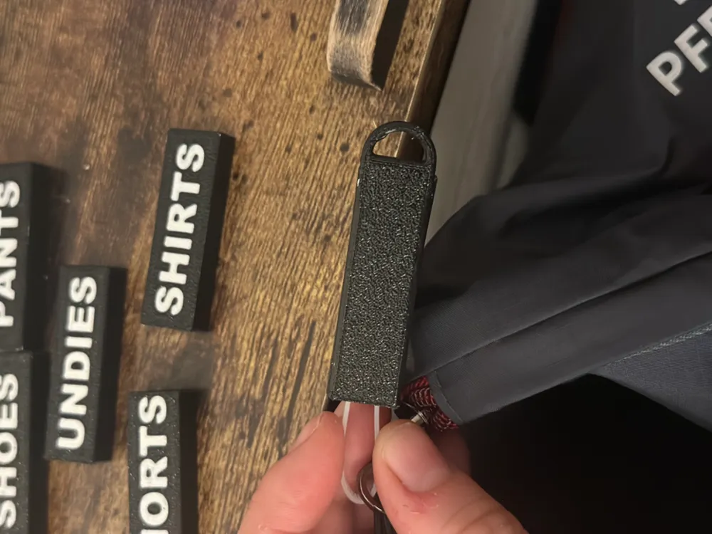 Zip Tie Zipper Toggle Pull by goldiesvinyl MakerWorld: Download Free 3D ...
