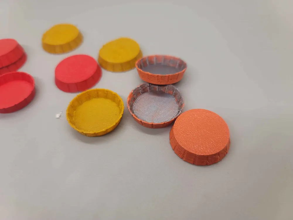 FHW Fallout Bottle Caps Prop - Free 3D Print Model - MakerWorld