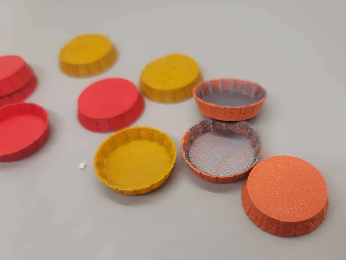 FHW Fallout Bottle Caps Prop - Free 3D Print Model - MakerWorld