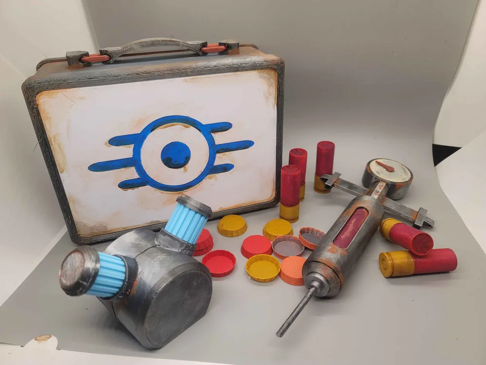 FHW Fallout Bottle Caps Prop - Free 3D Print Model - MakerWorld