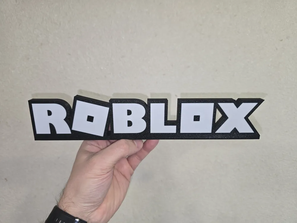 Roblox logo - Free 3D Print Model - MakerWorld