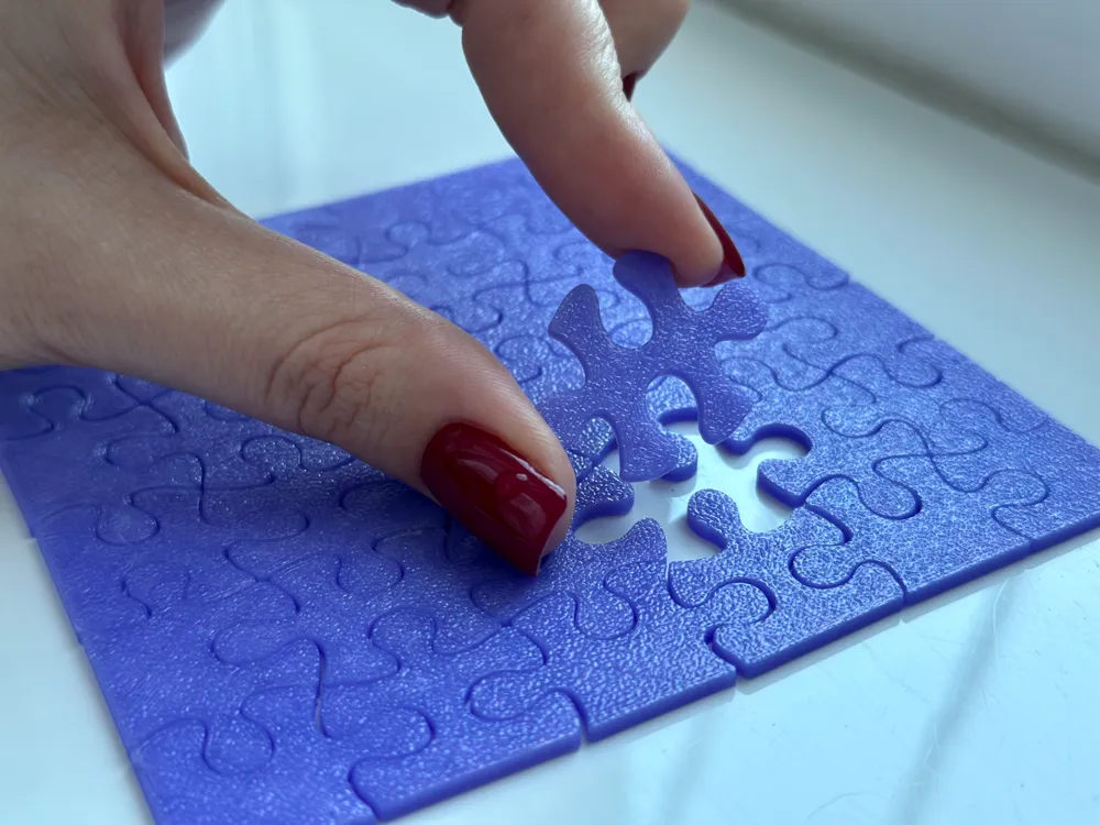 Jigsaw Puzzle – Monochrome 36-pcs by Anton - MakerWorld