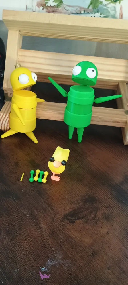 Dummy REPO Robot Articulated (Crouch to Stand) by SilkBrain MakerWorld ...