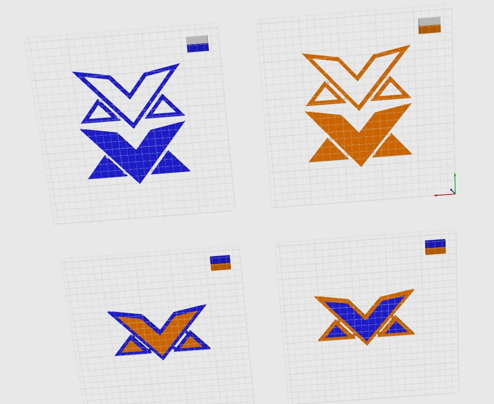 Max Verstappen logo wallart by 3DBURI MakerWorld: Download Free 3D Models