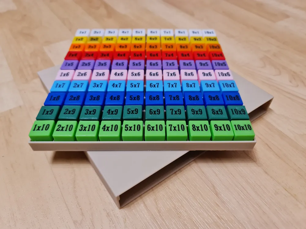 The Little Multiplication Table 1x1 Calculation Box by P1Suser ...