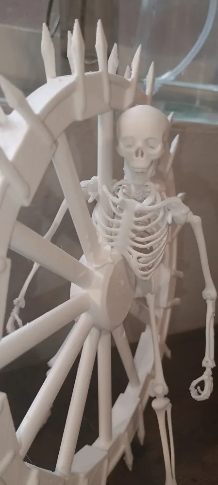 Articulated BoneWheel Skeleton - Dark Souls - Free 3D Print Model ...