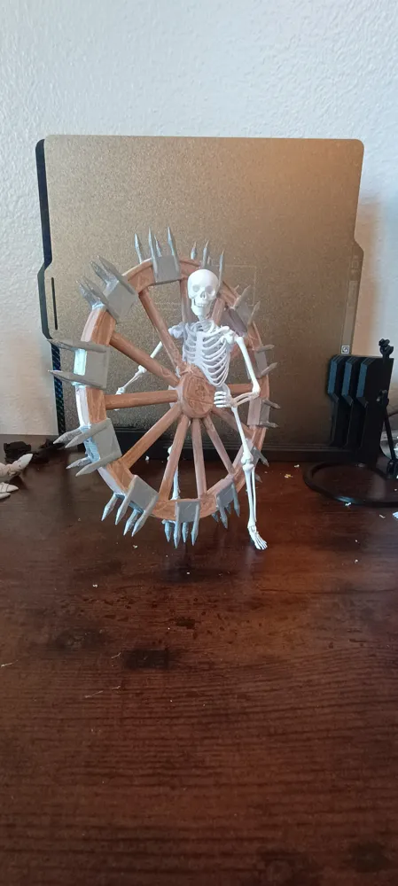 Articulated BoneWheel Skeleton - Dark Souls - Free 3D Print Model ...