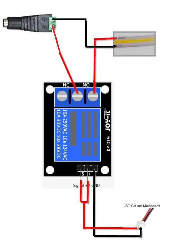 Led with relay by Tony - MakerWorld