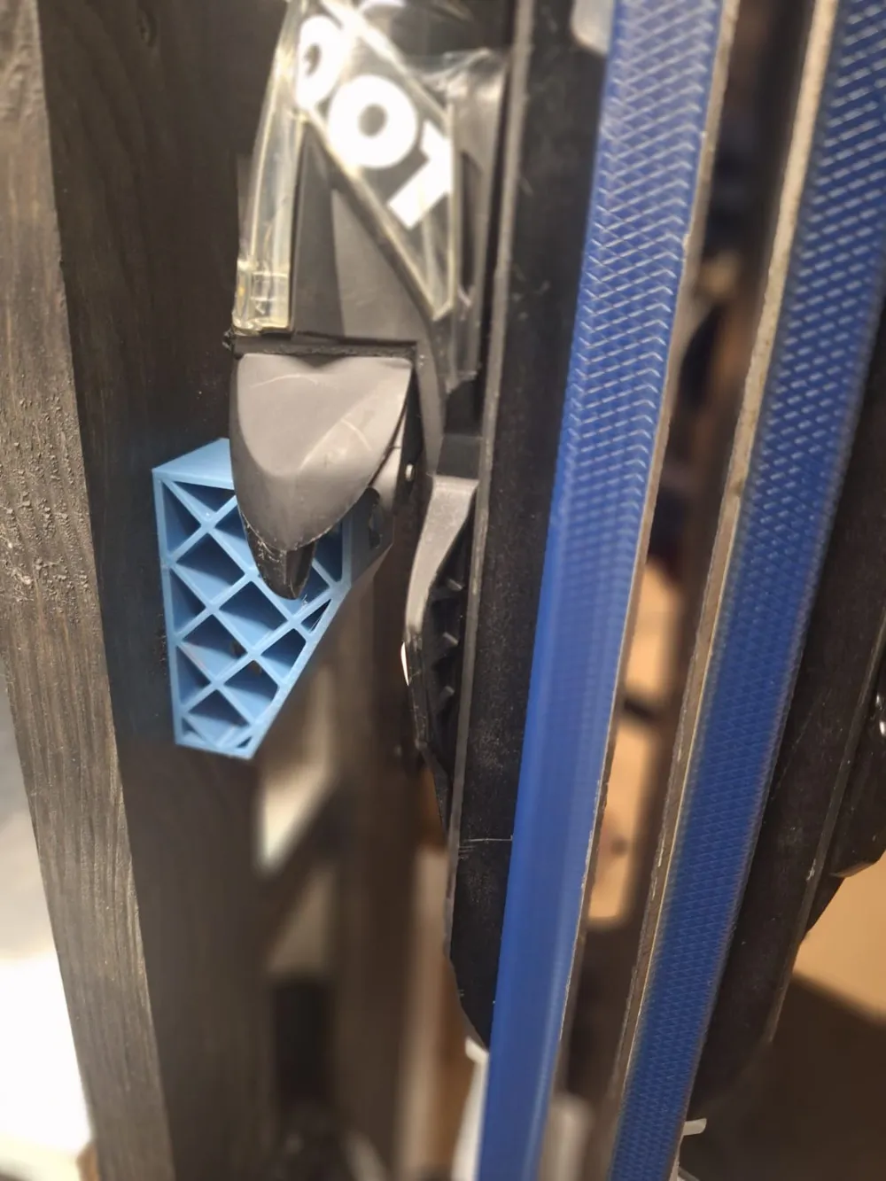 Ski wall holder - rack - Free 3D Print Model - MakerWorld