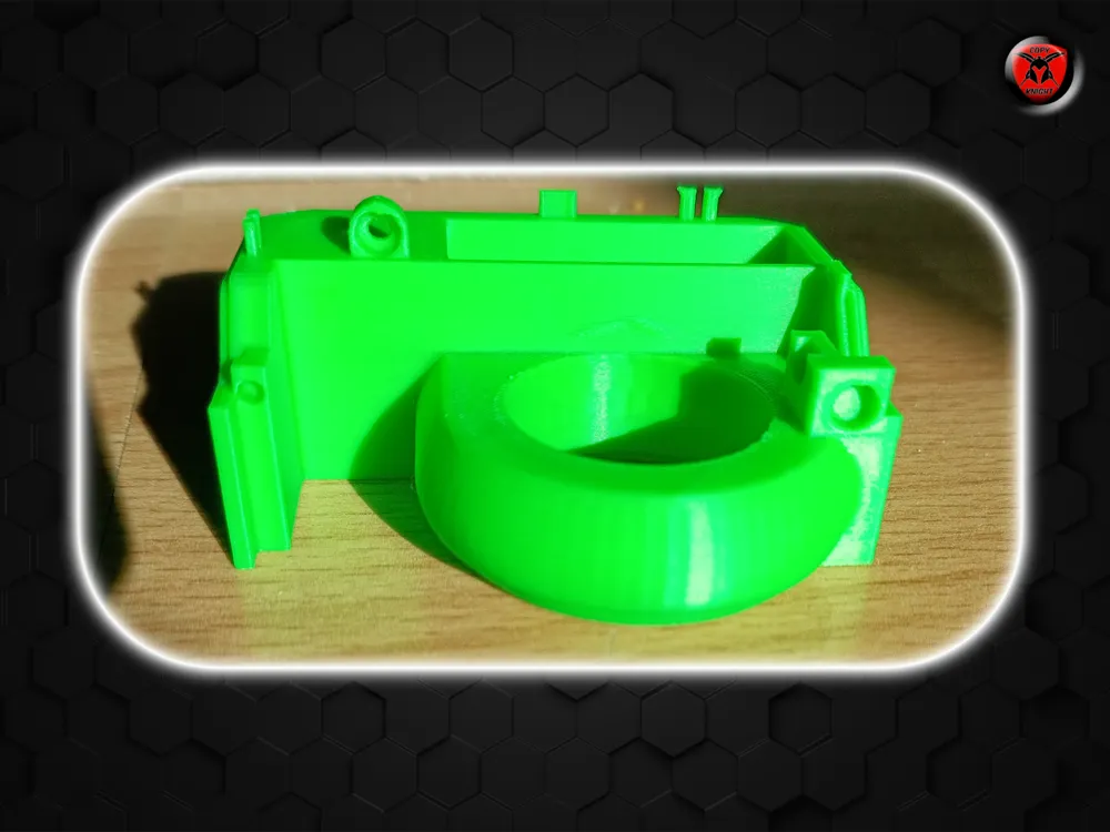 Fan Flow 360 Toroidal Air Duct Letter by CopyKnight - MakerWorld