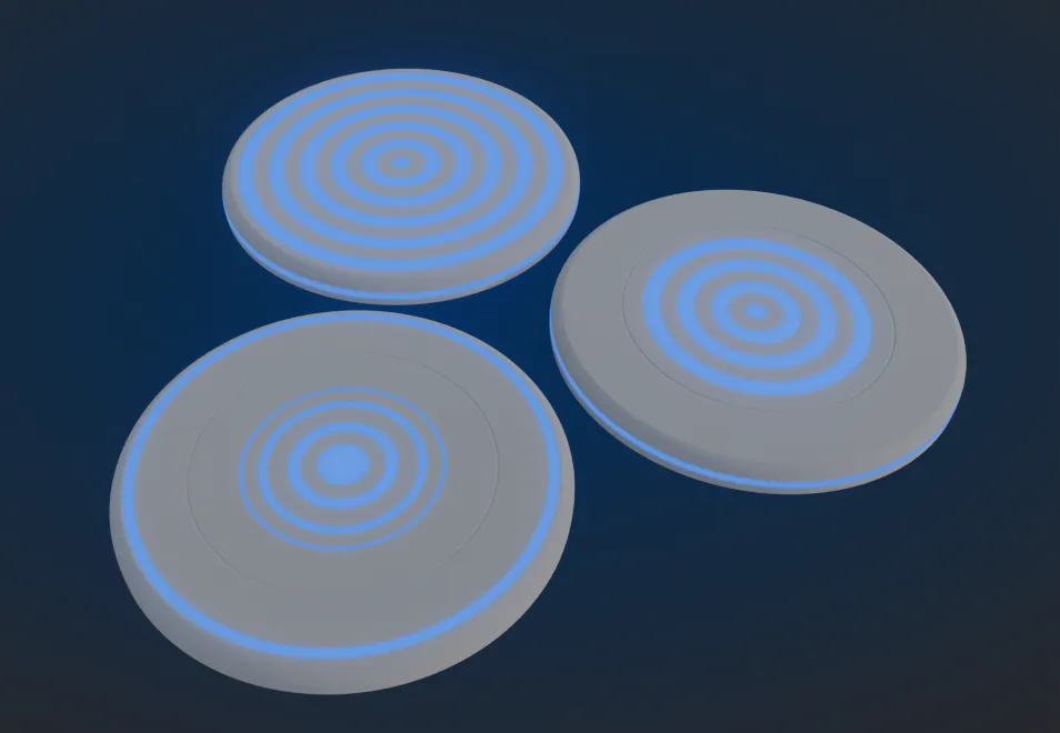 TRON 1982 Identity Discs - Free 3D Print Model - MakerWorld