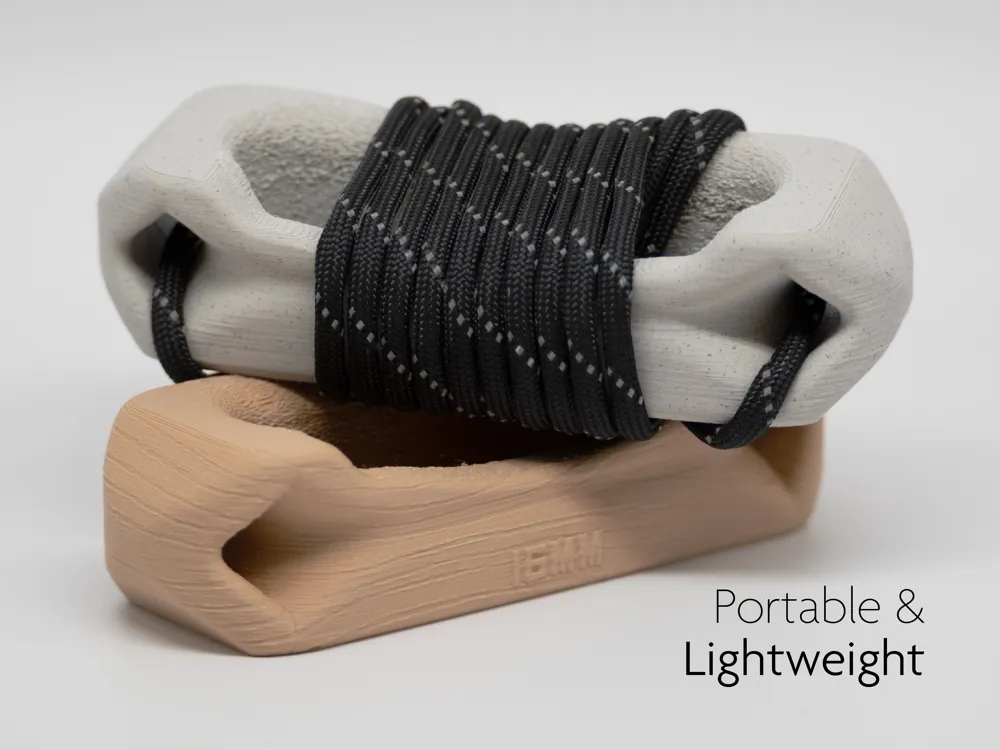 Textured Ergonomic Hangboard by JA Design MakerWorld: Download Free 3D ...