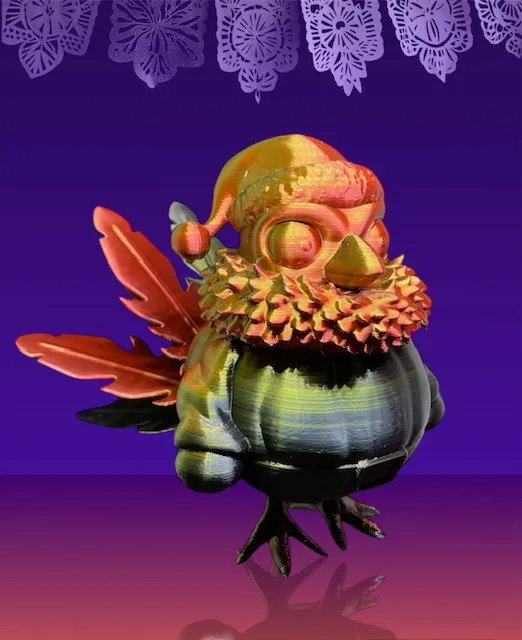 Wine & Paint Model for October (Standing) by Finns Forge - MakerWorld